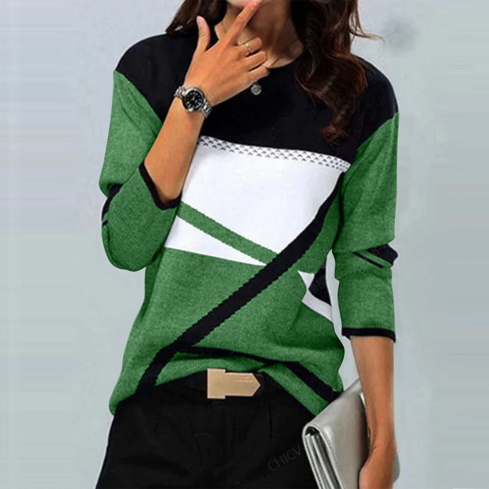 Click here for Meichang Womens Long Sleeve Tops Dressy Casual Blo... prices