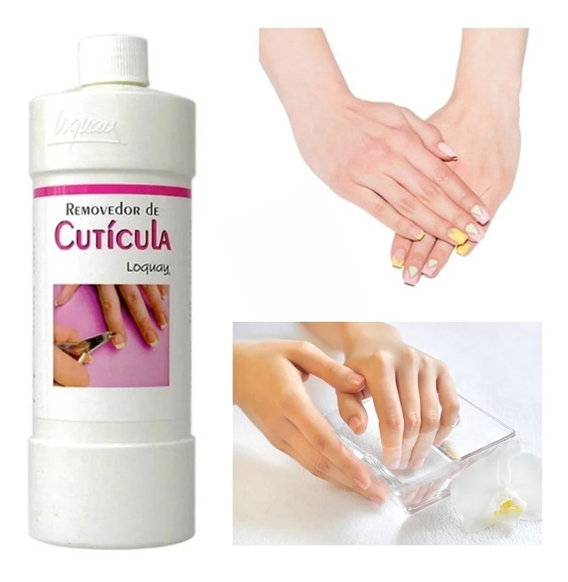 Removedor Ablandador De Cutícula Manicura Loquay 1 Litro Loquay Primer ...