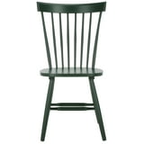 SAFAVIEH Parker Country Wood Solid Dining Parsons Chair, Garden Green ...