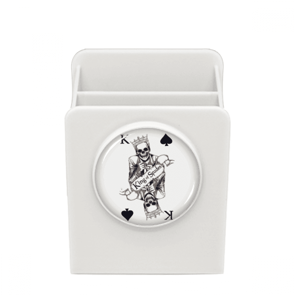 Gambling Utensils Playing Cards Pattern Desk Pencil Holder Cup Pen ...