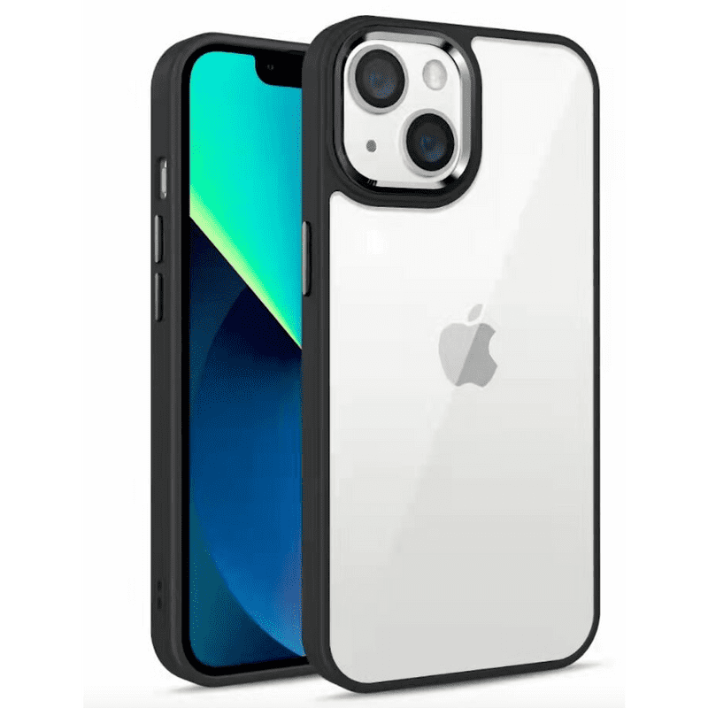 iPhone 13 Clear Transparent Case Rugged Lightweight Slim Shockproof ...