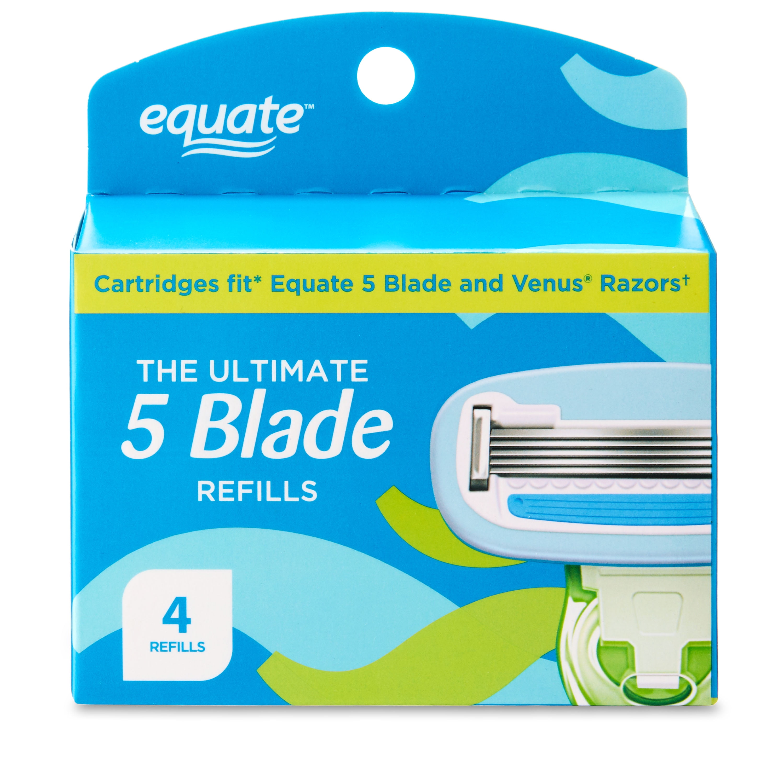 Equate The Ultimate 5 Blade Cartridges, 4 Count - Walmart.com