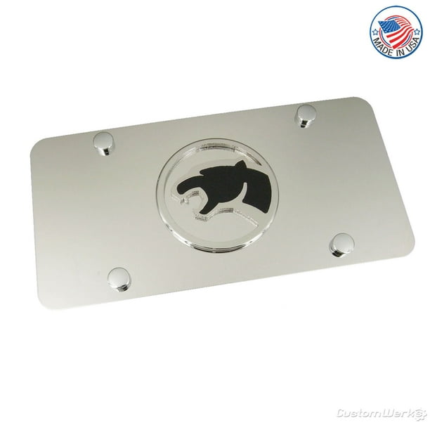 Mercury Cougar Logo License Plate (Chrome) - Walmart.com