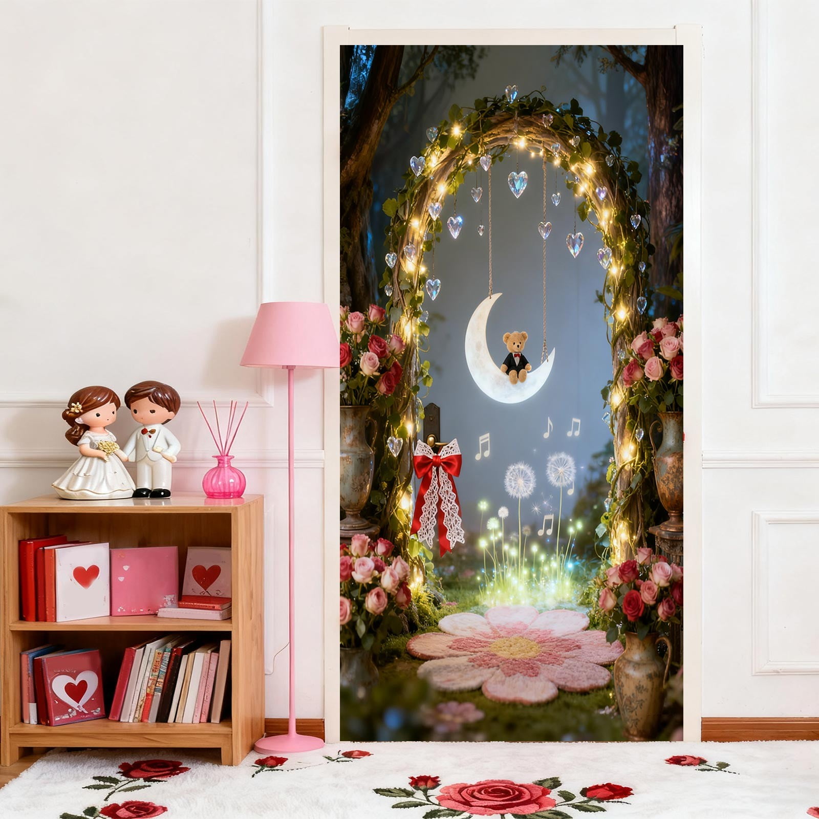 Click here for Rewenti Valentines Day Door Cover 35x72 In Polyest... prices