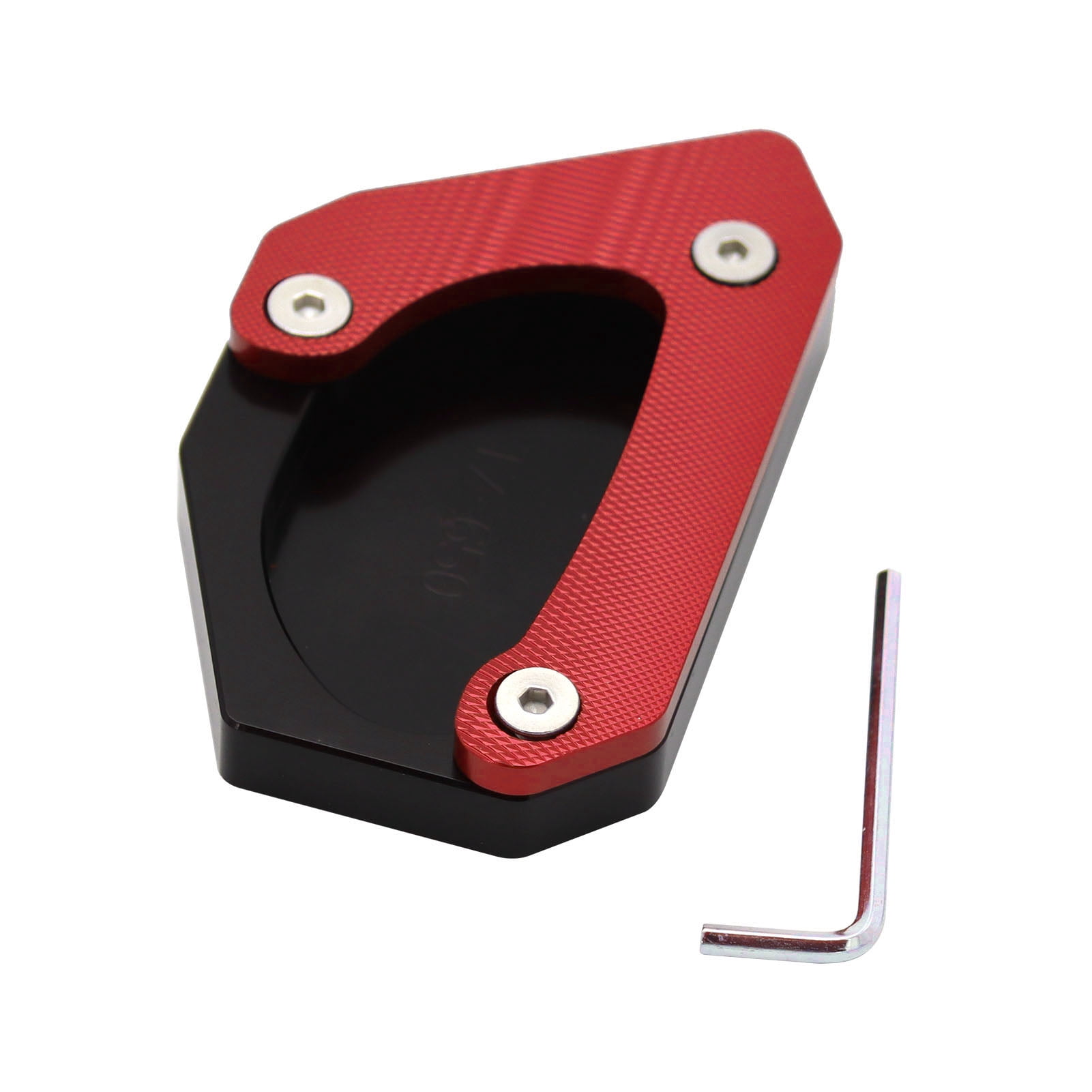 Motorcycle Kickstand Extension Pad Side Stand Plate Pad Extension Plate ...
