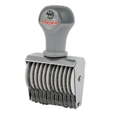 2000Plus® Numbering Stamp, 6-digit, Black Ink - Walmart.com