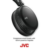 JVC Wireless Noise Canceling Over Ear Headphones, Bluetooth, Instant ...
