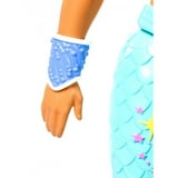 Barbie Dreamtopia Merman Doll, Blonde with Pink Shell Necklace ...