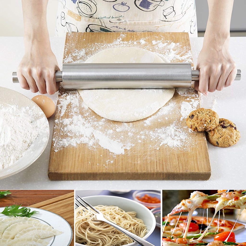 Click here for Dvkptbk Rolling Pin Home Metal Stainless Steel Rol... prices