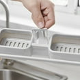 Pompotops Kitchen Rack Creative Sink Storage Rack Rag Rack Hanging ...