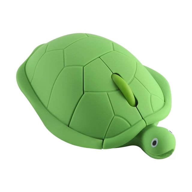 Dpisuuk Wireless Mouse, Cute Animal Turtle Shape Computer Mouse ...