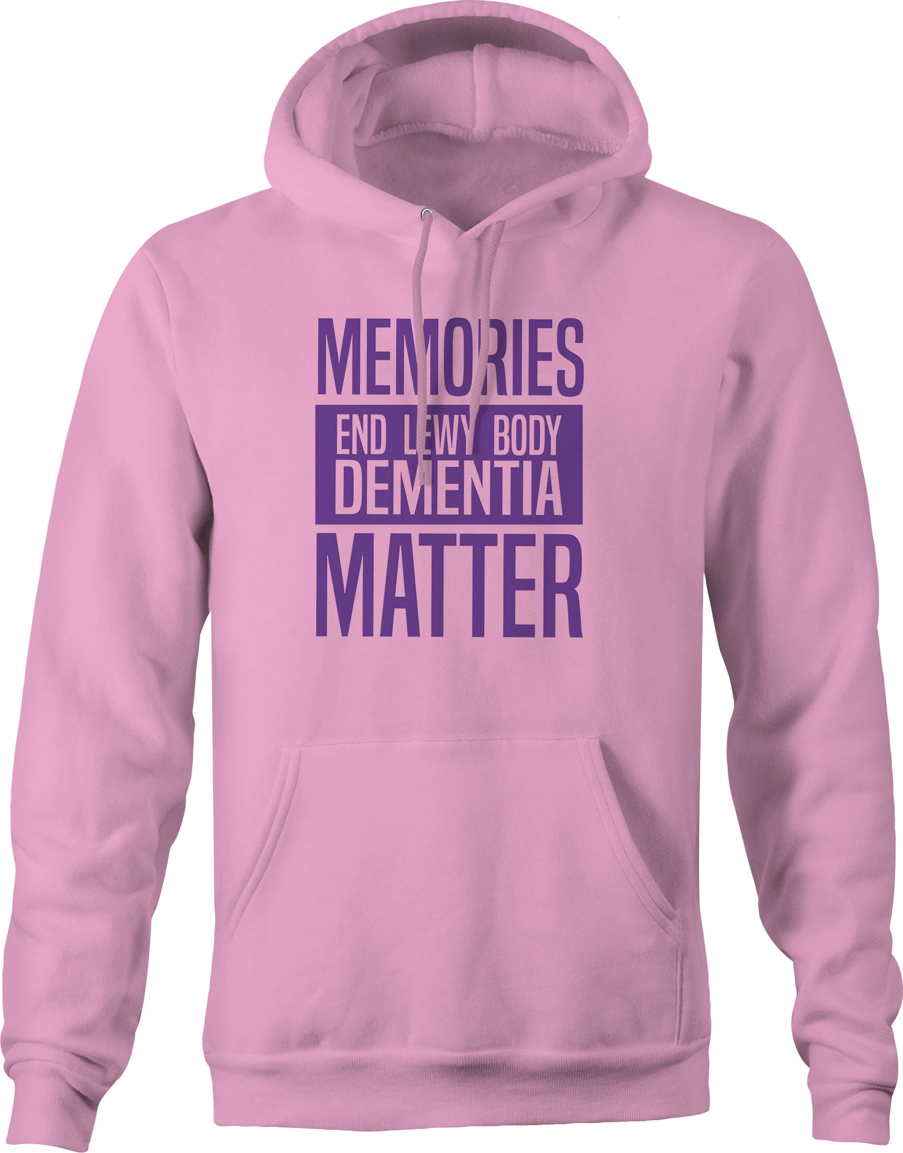 Pink Memories Matter End Lbd Awareness Love Purple Ribbon Cure Hoodie ...