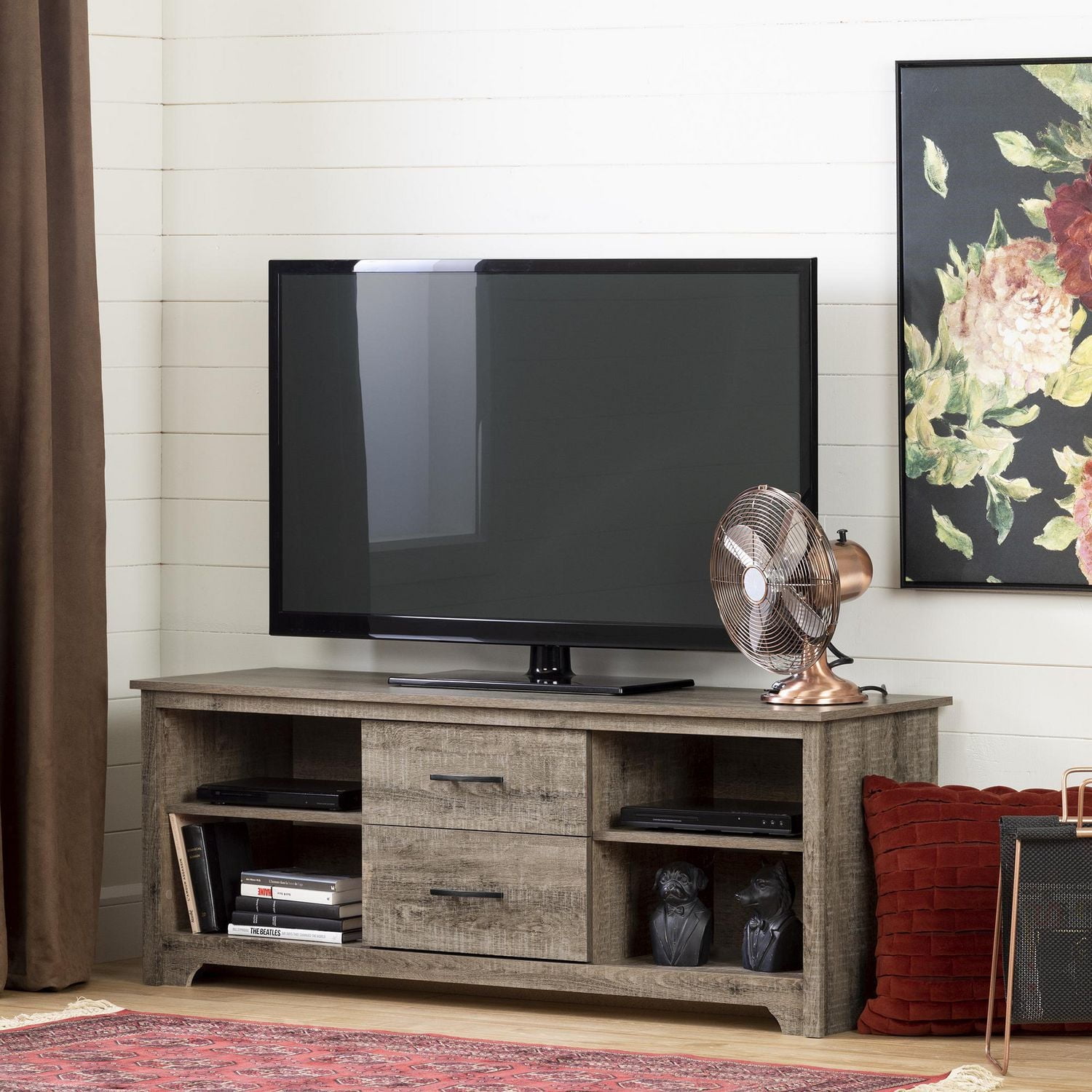 South Shore Fusion TV Stand with Drawers for Tvs up to 60" - Walmart.ca