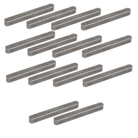 Unique Bargains 70mmx8mmx7mm Carbon Steel Key Stock To Lock Pulleys ...