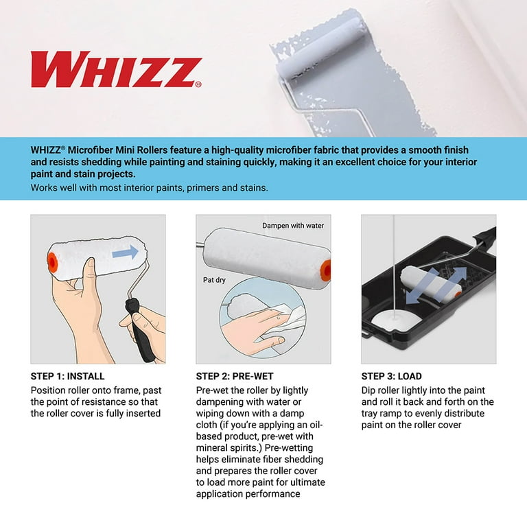Whizz applicators pre wet store