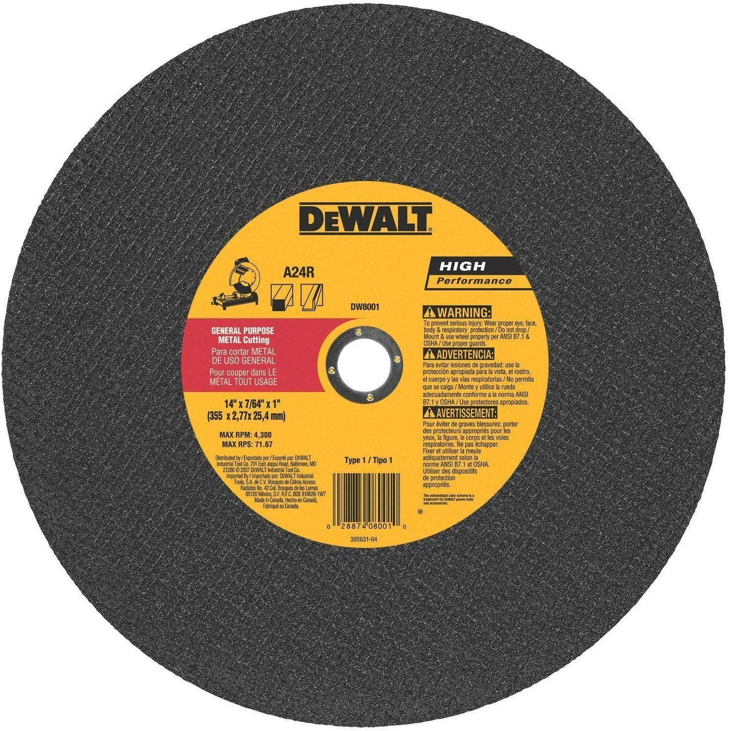 Abrasive Cut-Off Blade pack Of 5 - Walmart.com