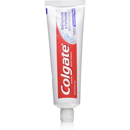 Colgate Baking Soda and Peroxide Whitening Bubbles Toothpaste, Brisk ...