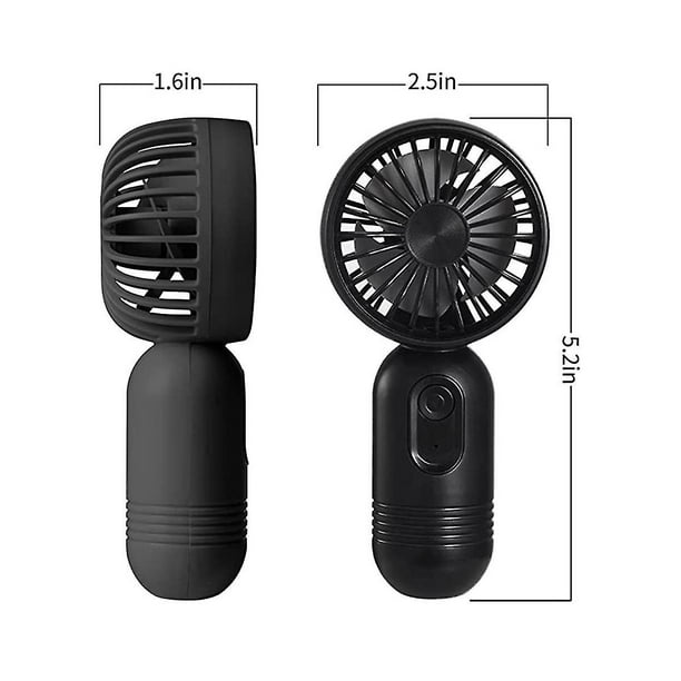 Portable handheld mini fans usb rechargeable personal fan for travel Camping Outdoor Home Office 2