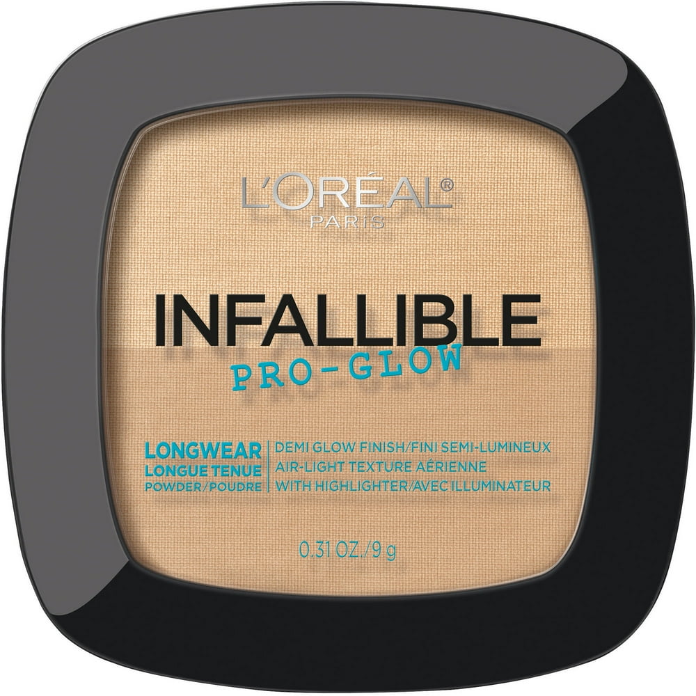 L'Oreal Paris Infallible Pro-Glow Powder, Creamy Natural - Walmart.com ...