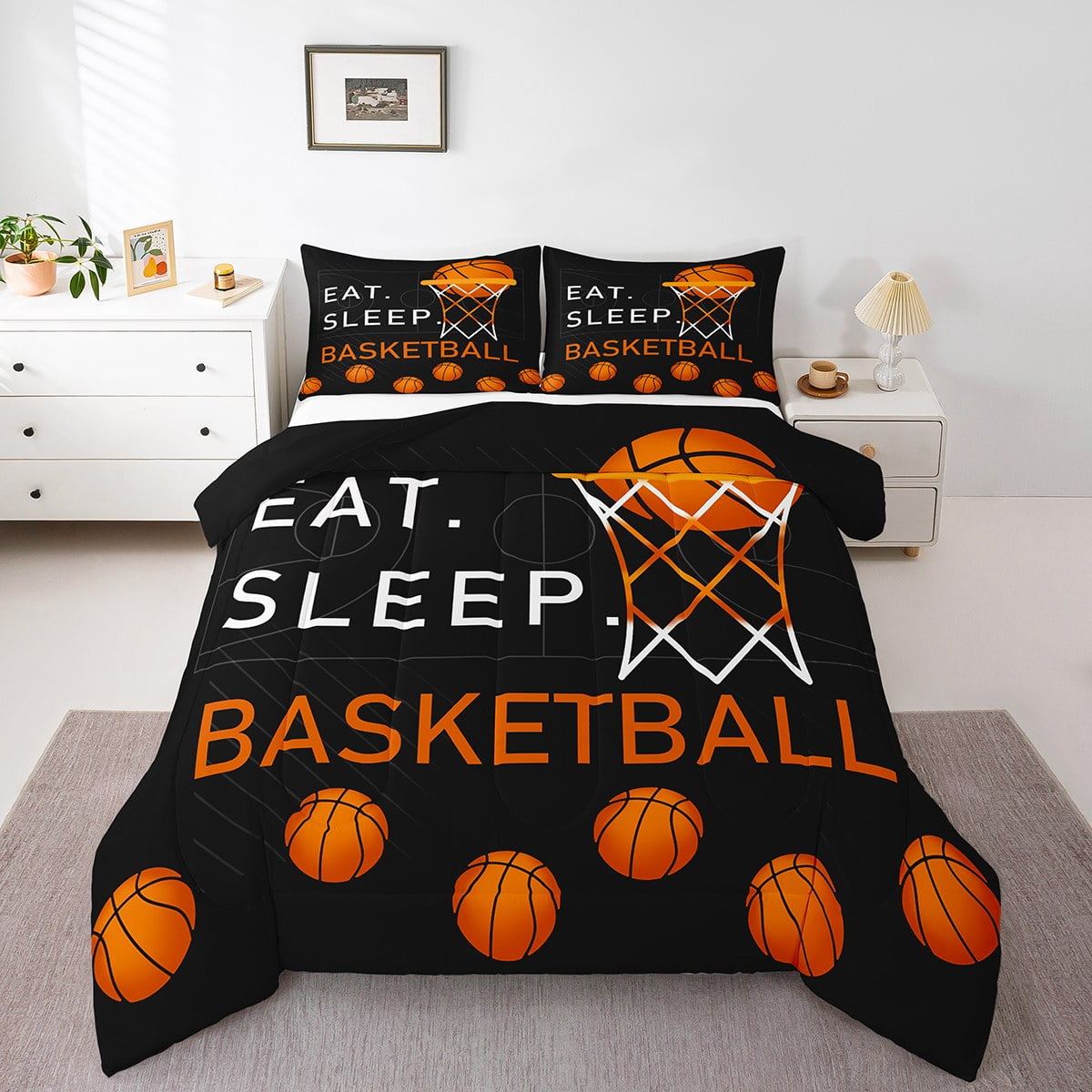 Click here for Erosebridal Boys Basketball Bedding Sets Full With... prices