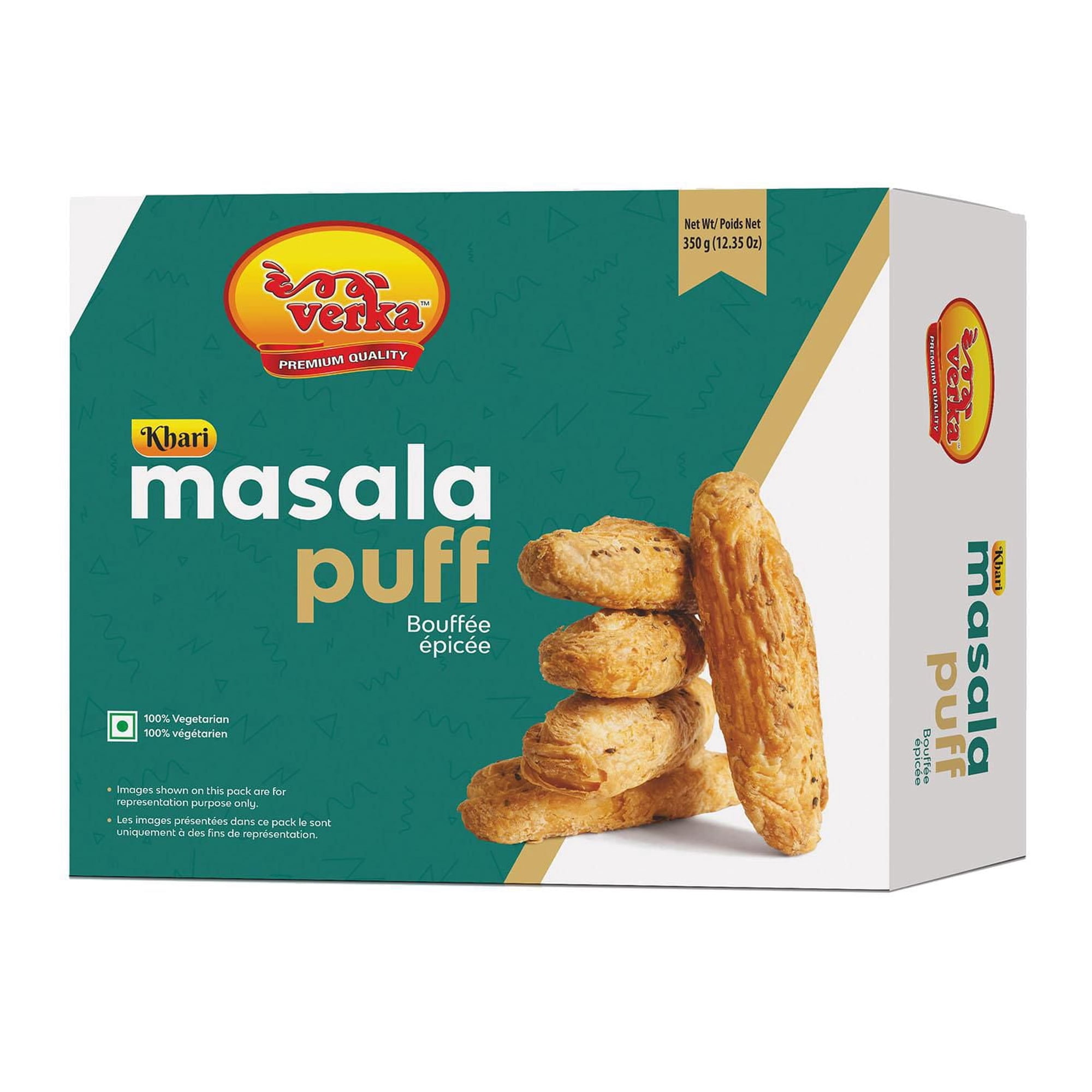 Click here for Verka Khari Masala Puff  350g S prices