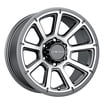 15x6.5 Vision 18 Hellion Gunmetal Wheel 4x4.5 (38mm) - Walmart.com