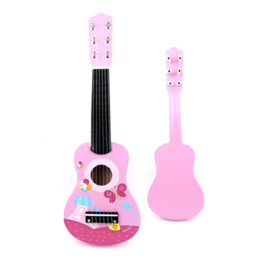 Kids Mini Wooden Guitar 21 Inch 6 String Guitar Children Musical ...