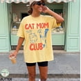 CLOTEX Cat Mom Shirt, Cat Mama Tee, Comfort Colors® Cat Mom TShirt ...