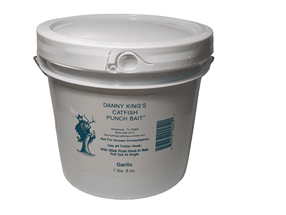 Danny King Catfish Punch Bait, GARLIC Gallon Fishing Hook Treble ...
