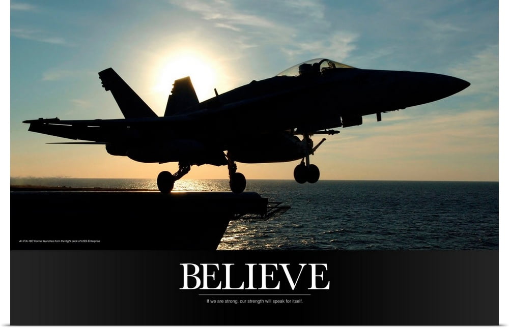 Great BIG Canvas | "Military Motivational Poster: If We Are Strong, Our ...