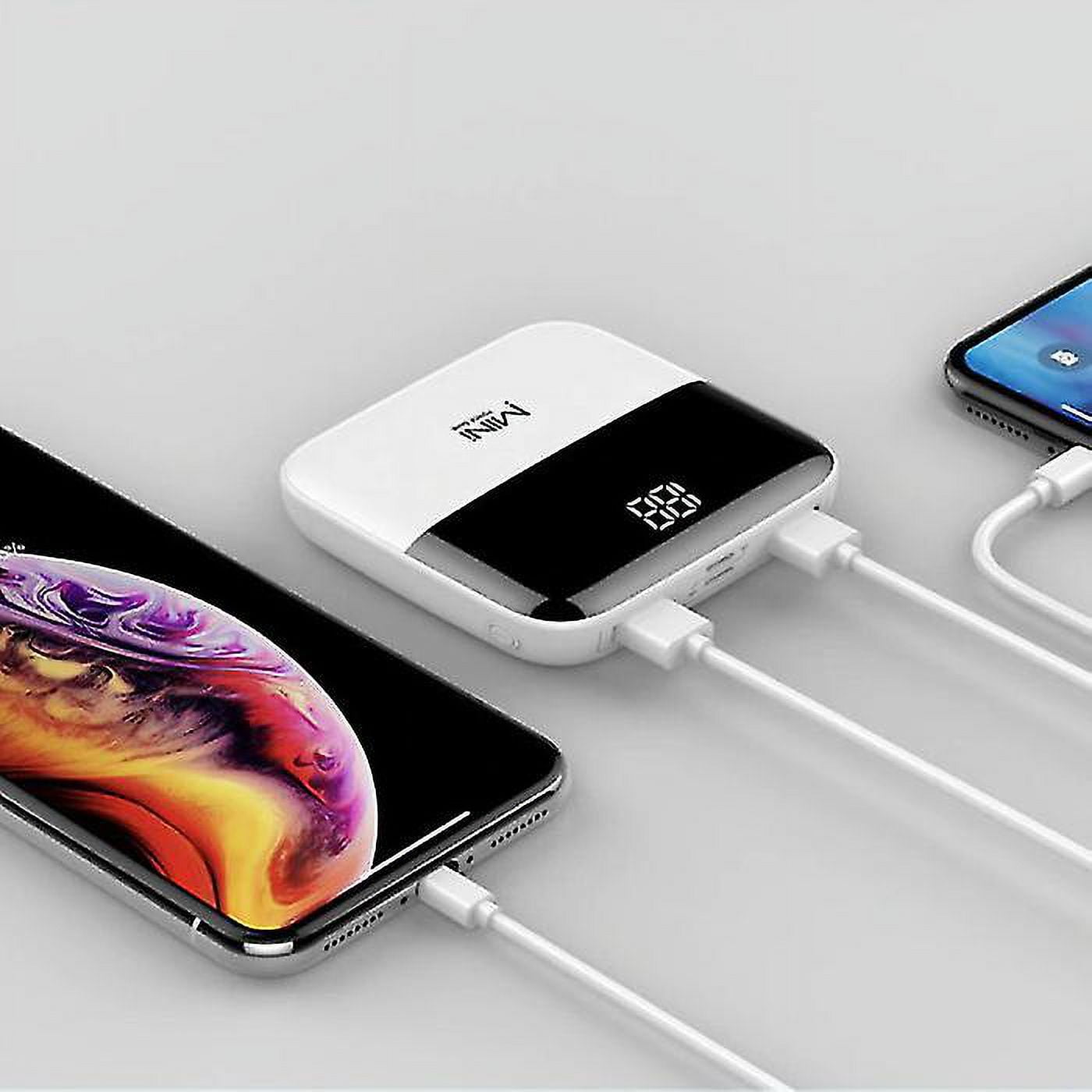 Caseier Dual 2x Usb Port Mini Powerbank 10,000mah - Pantalla Led ...