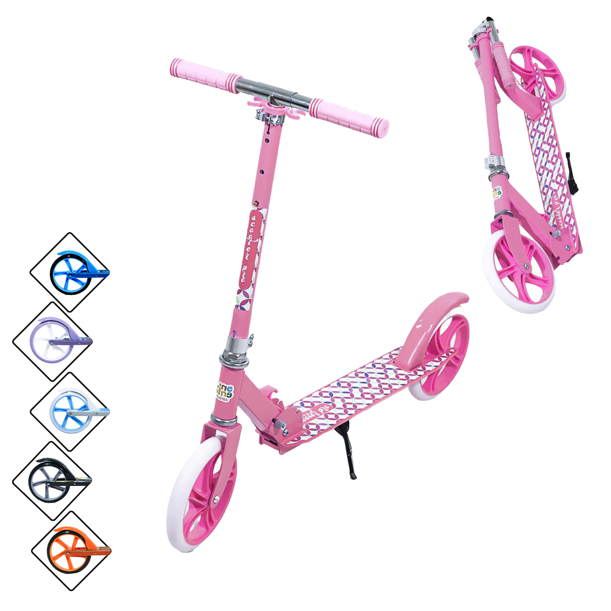 Scooter Patin del Diablo Plegable y Ajustable Para Jovenes y Adultos ...