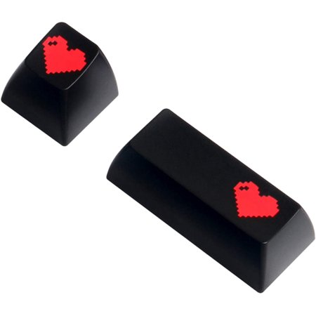 Love Pixel Heart Keycap Personalized Customization, +Enter Keycap, Two ...