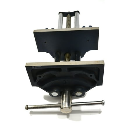 Groz 9-inch Rapid Action Woodworking Vise | Cast Iron | “Toe-in ...