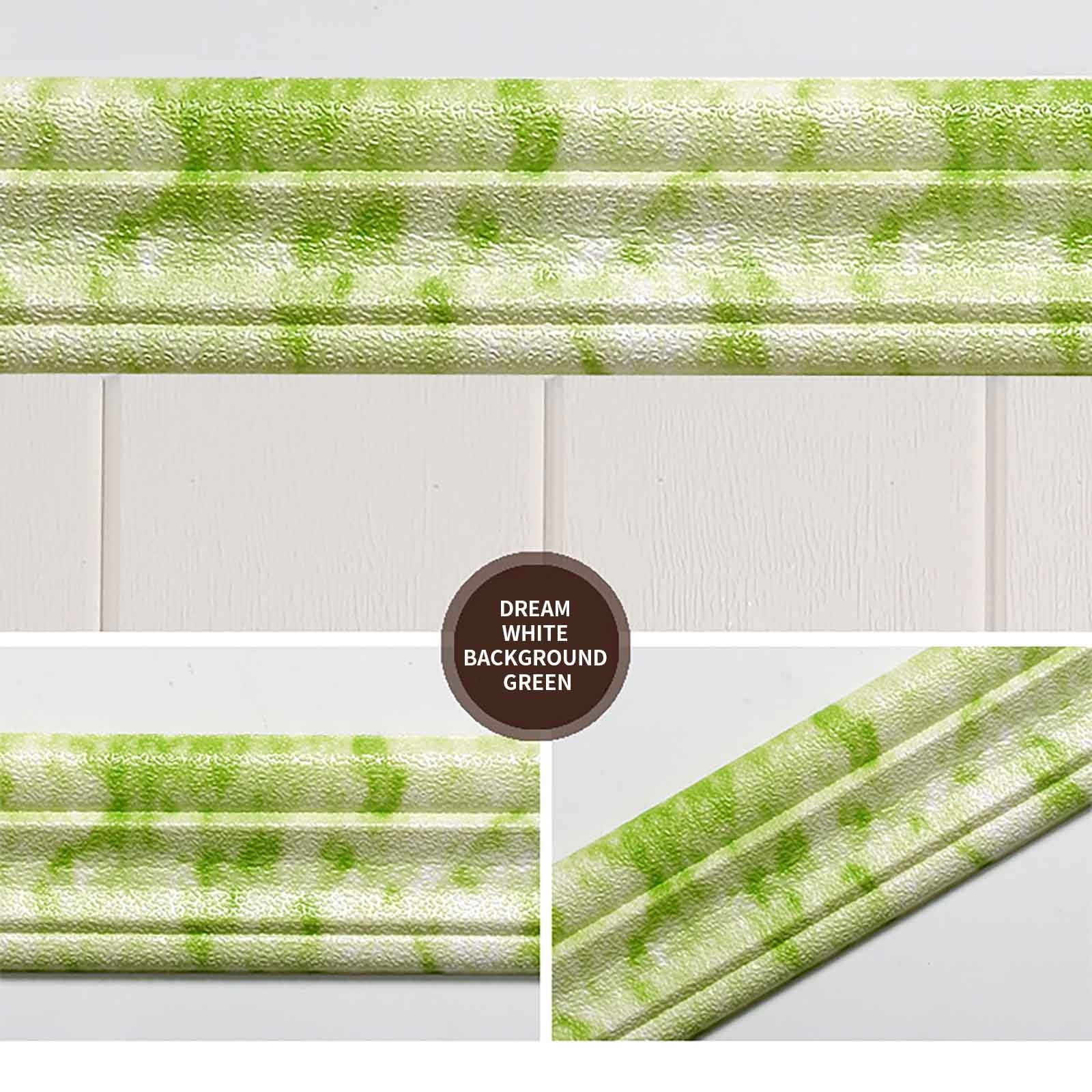 Floleo Clearance Self-adhesive Waterproof Skirting Waistline,3D Wall ...