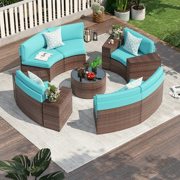 Half Moon Outdoor Sectional