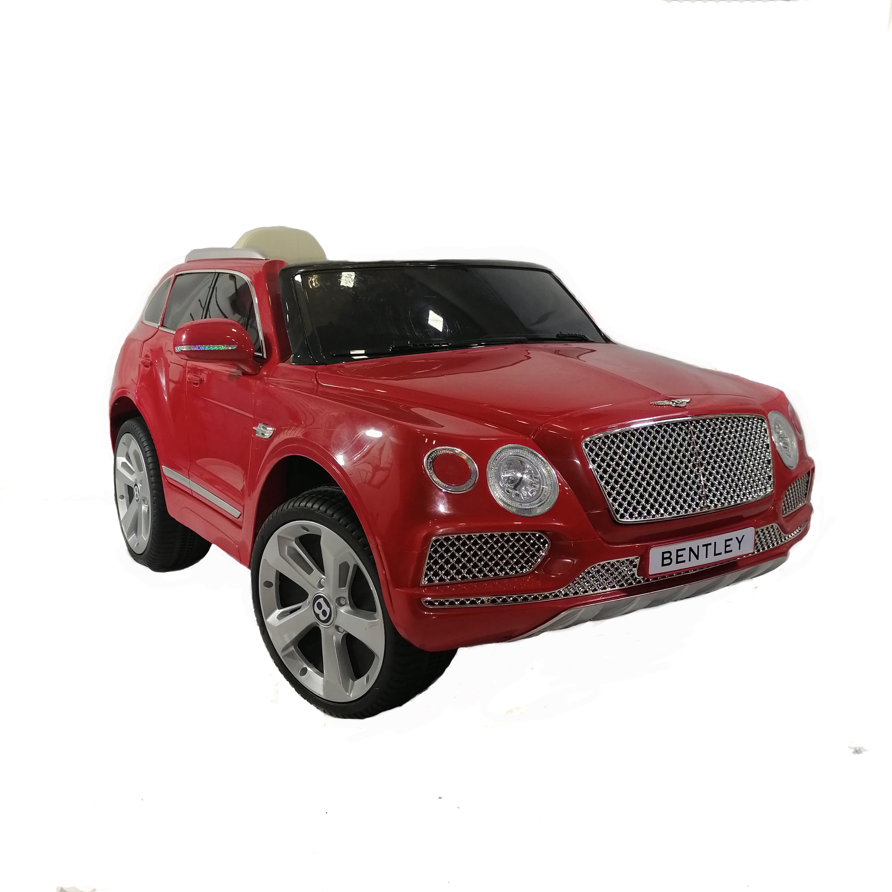 Carrito montable niño Bentley Bentayga Rojo Plastico Aeiou Bentley ...