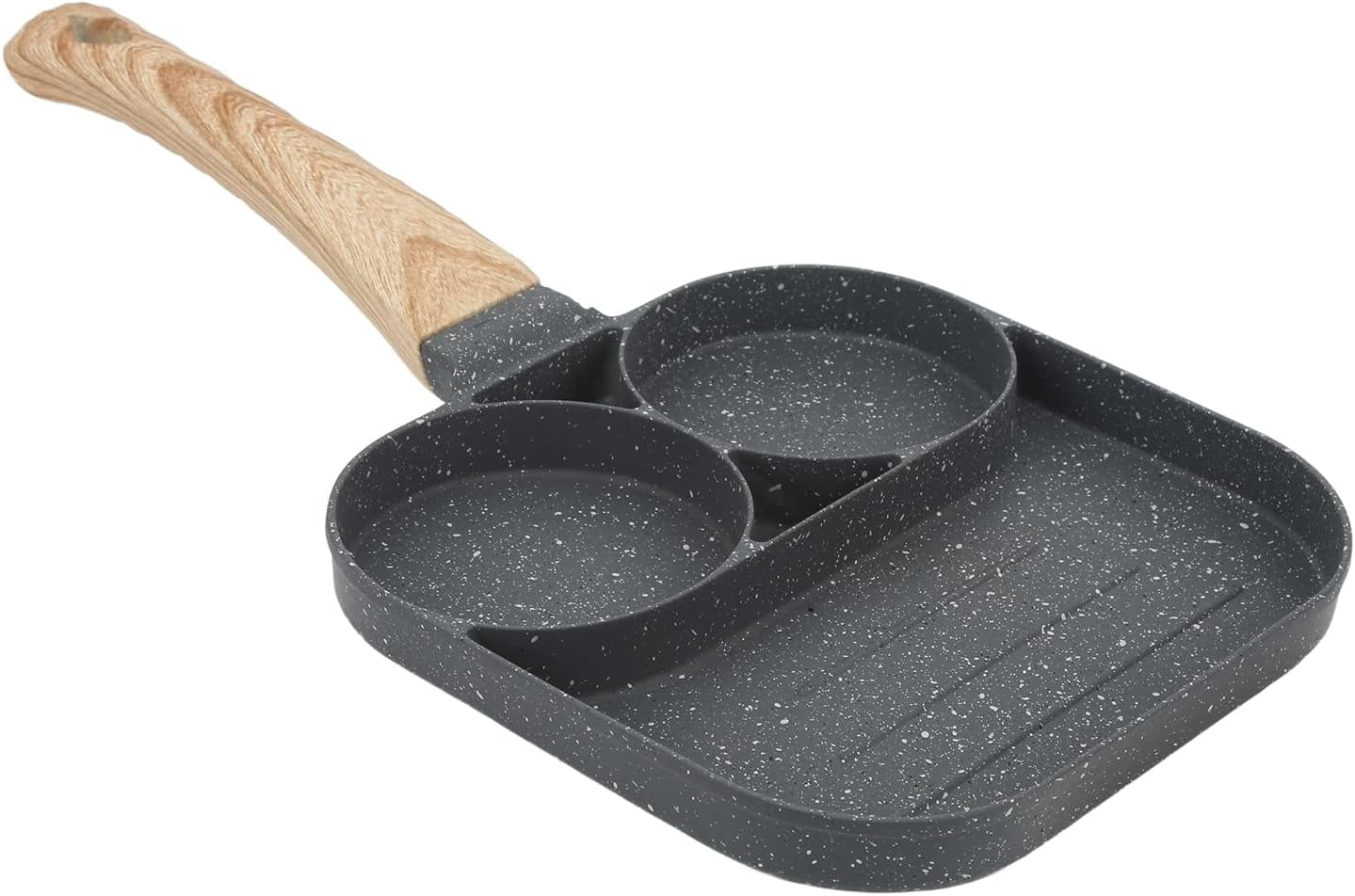 SHIBA-Egg Burger Cooker, Multifunctional Flat Frying Pan Healthy Energy ...