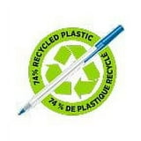 BIC Ecolutions Round Stic Ball Point Pen, Blue, 1.0mm Medium Point, 200 Pack - Walmart.com