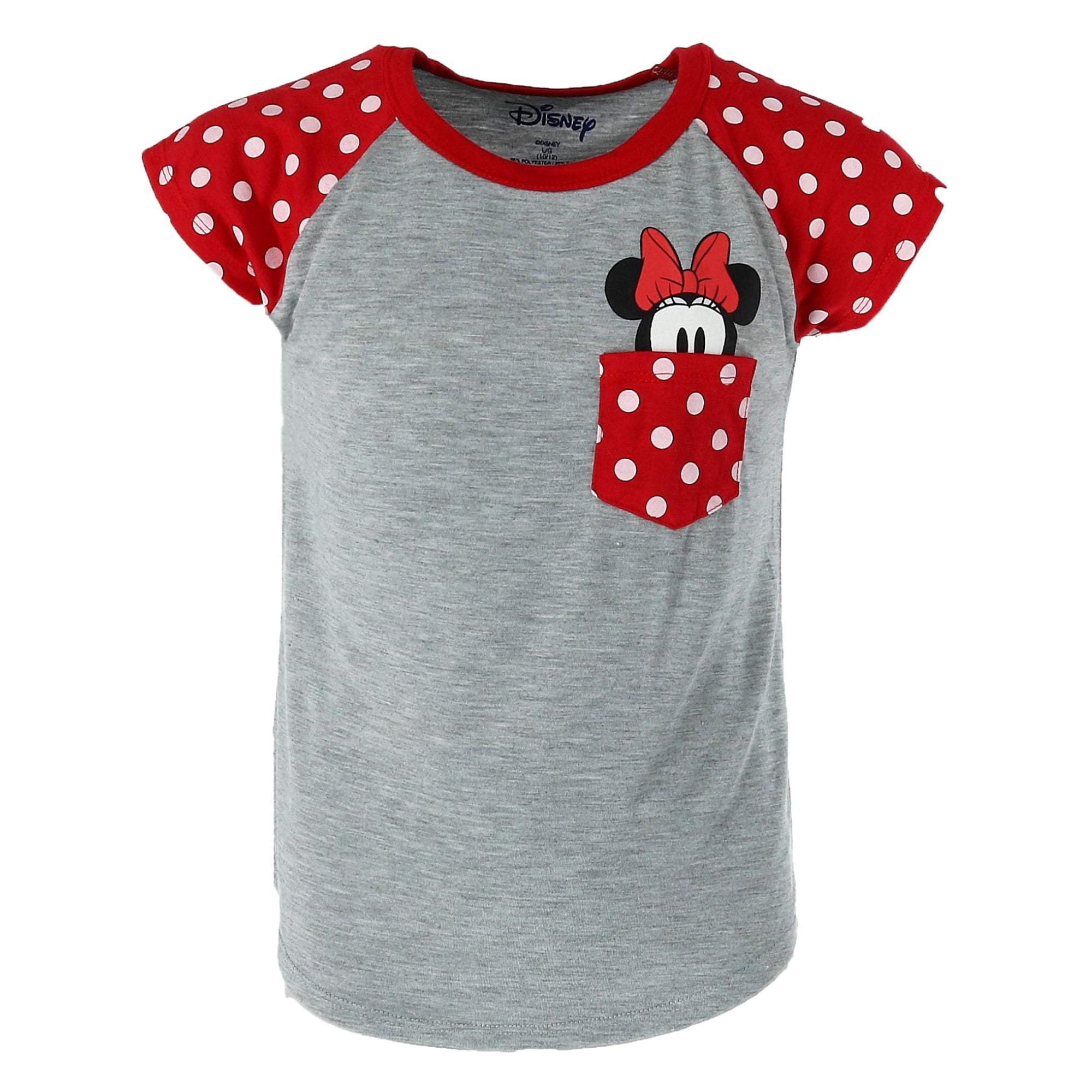 Click here for Disney Youth Minnie Mouse Peeking Pocket Tee Shirt prices