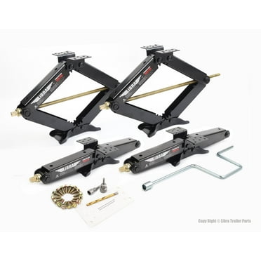 Set of 2 LIBRA Heavy Duty Quick-Lift RV Slide Out Stabilizer Jacks ...