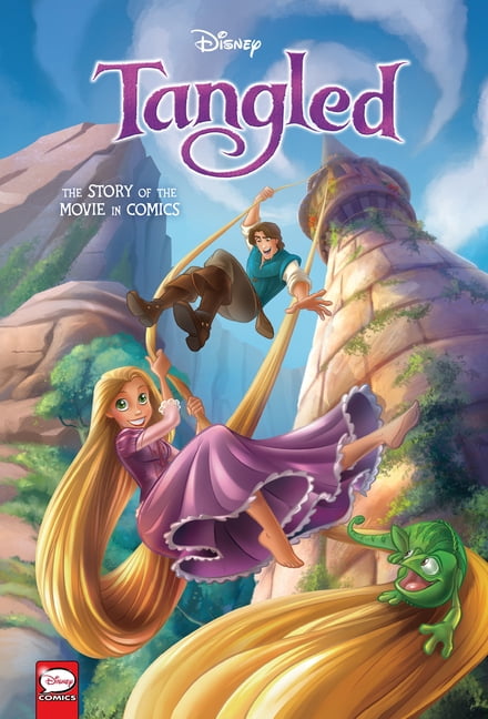 Disney Tangled: The Story of the Movie in Comics (Hardcover) - Walmart.com