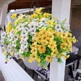 Artificial Aquatic Plant Bouquet, Silk Screen Cloth Violet Flowers ...