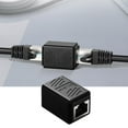 Rj45 Ethernet Female To Female Connector Adapter Coupler Cable Extender ...