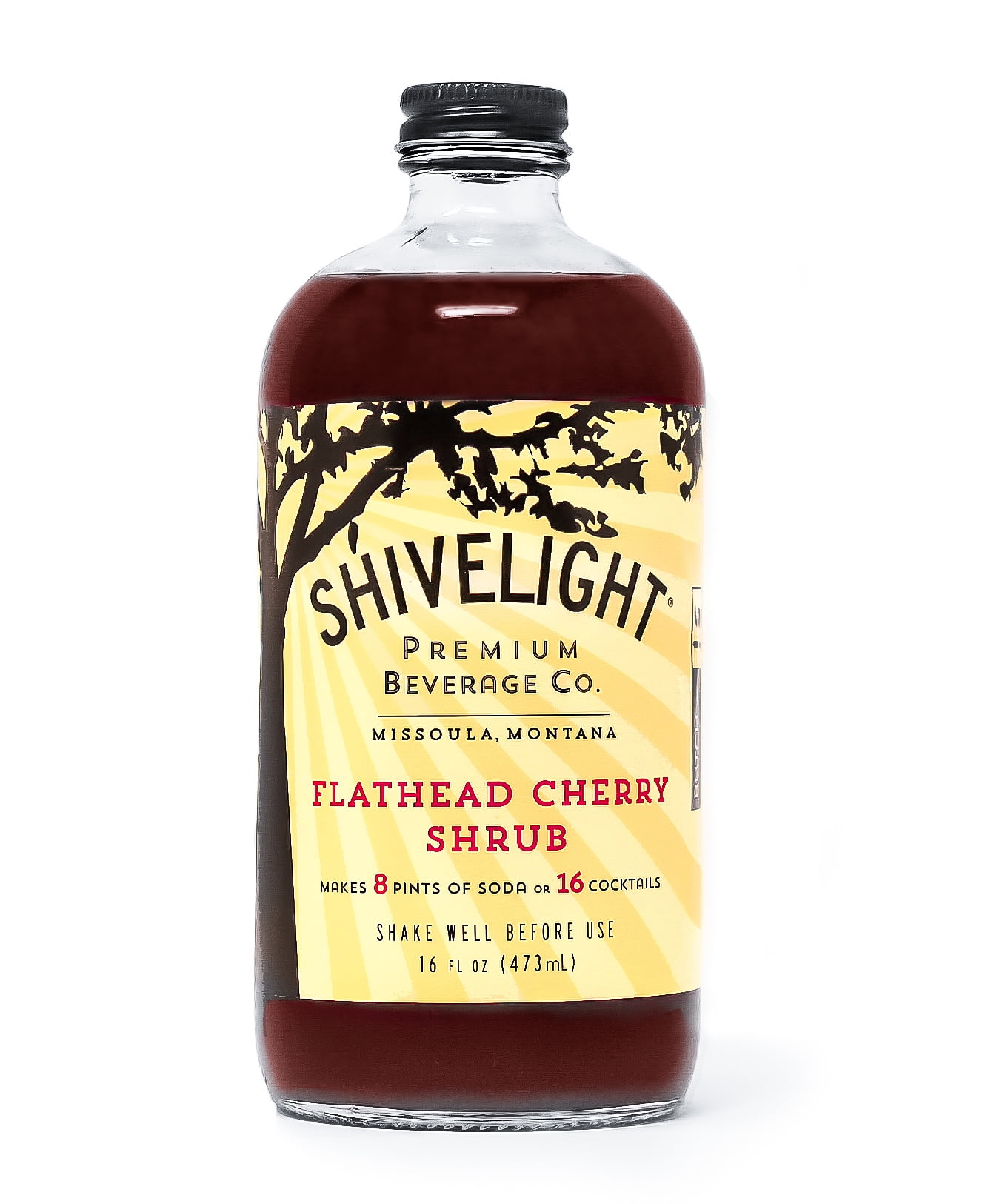Flathead Cherry Shrub - Shivelight Premium Beverage Company - All ...