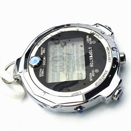 Backlight Stopwatch Metal Athletic Training Timer 1/1000th Second 3 ...