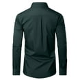 Alimens & Gentle Long Sleeve Cotton Dress Shirts for Men Button Down ...