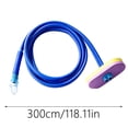 Full Dry Snorkel Breathing Tube for Adults Swimming Diving Underwater ...