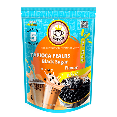 NineChef Bundle - WuFuYuan Tapioca Pearl Gluten Free for Gourmet Boba Bubble Tea 250g/8.8 oz ...