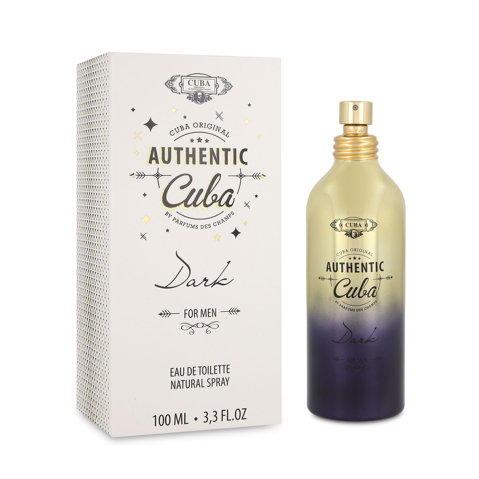 Cuba Authentic Dark 100Ml Edt Spray Cuba 100Ml | Bodega Aurrera en línea